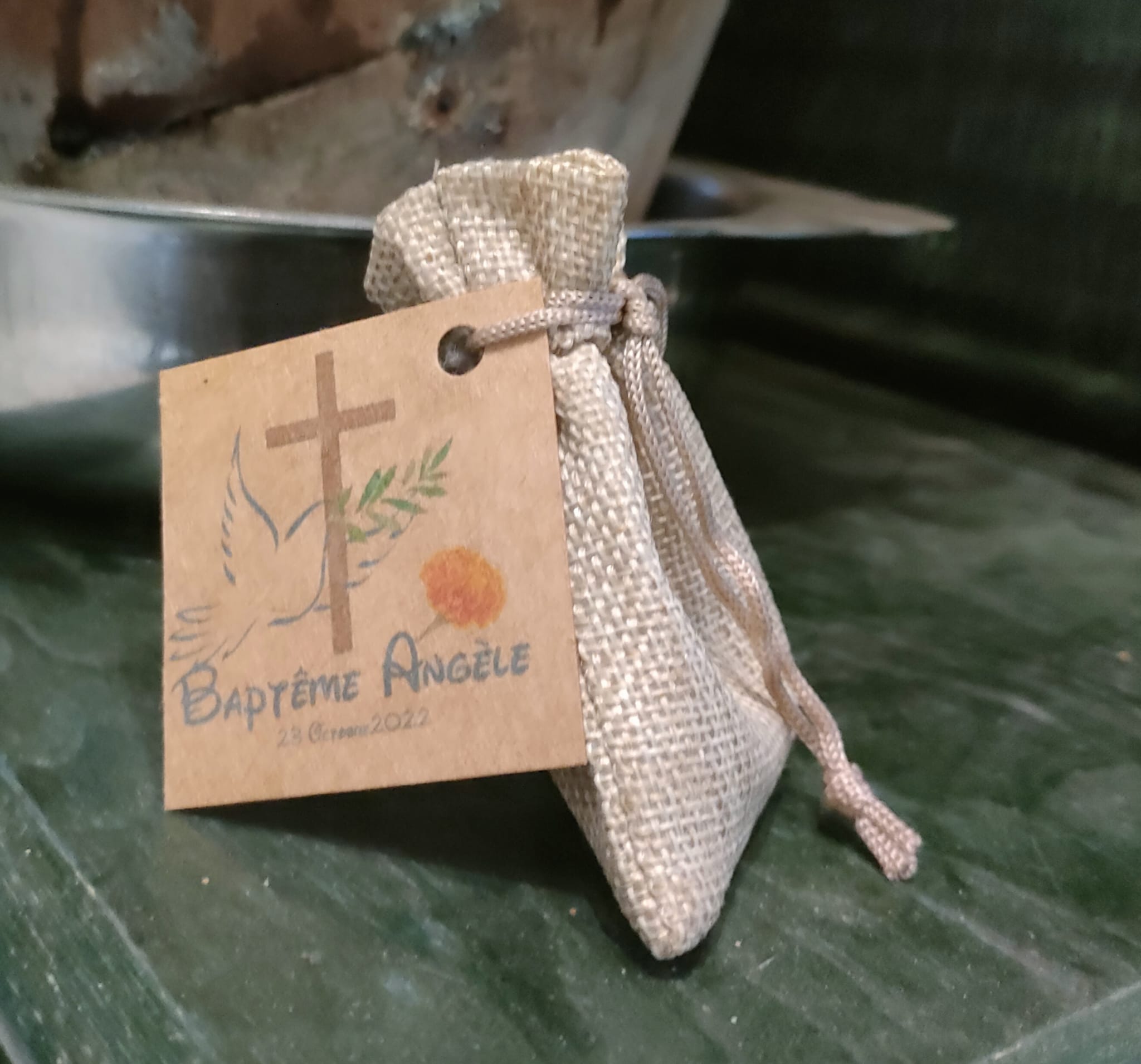 Baptême d'Angèle - Graines de Fêtes